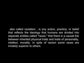Racism | PPT