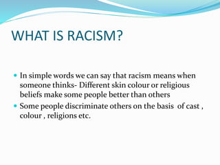 Racism | PPT