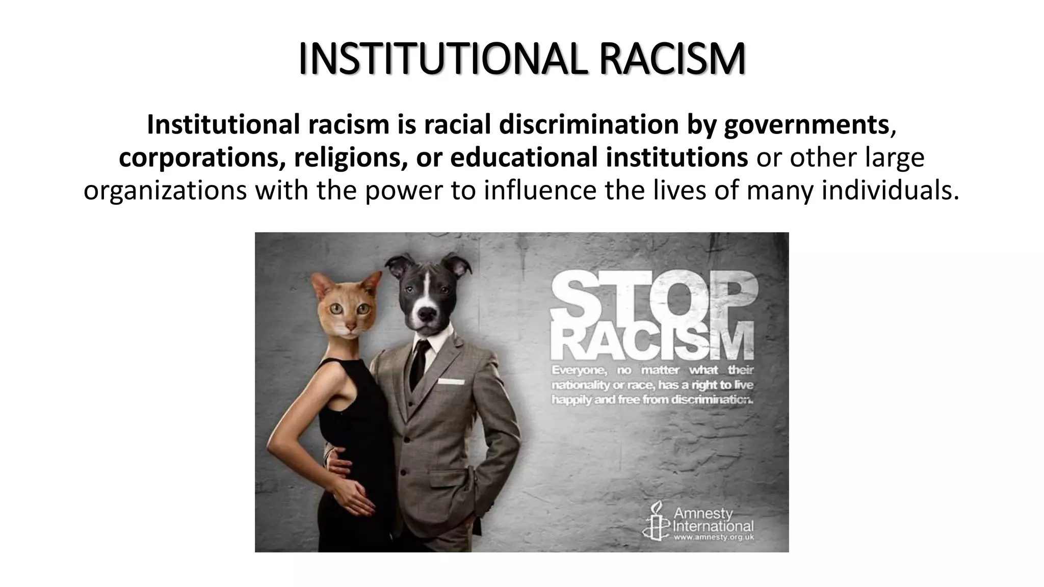 HISTORY YEAR 9 - RACISM | PPTX
