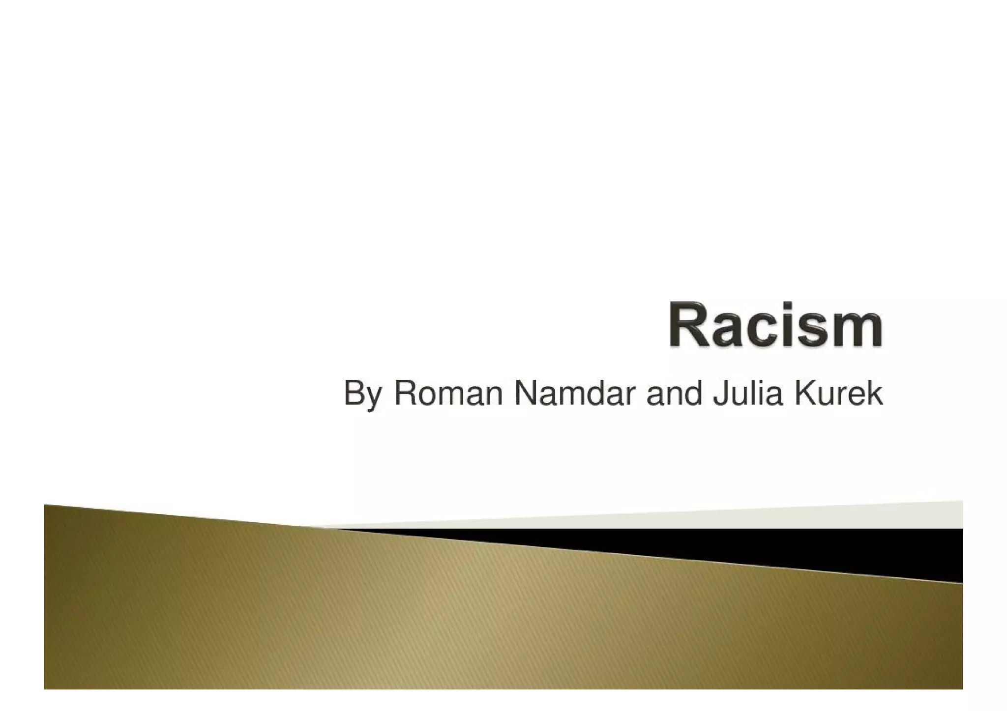 Racism | PPT