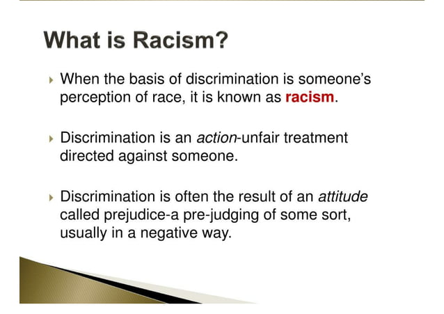 Racism | PPT