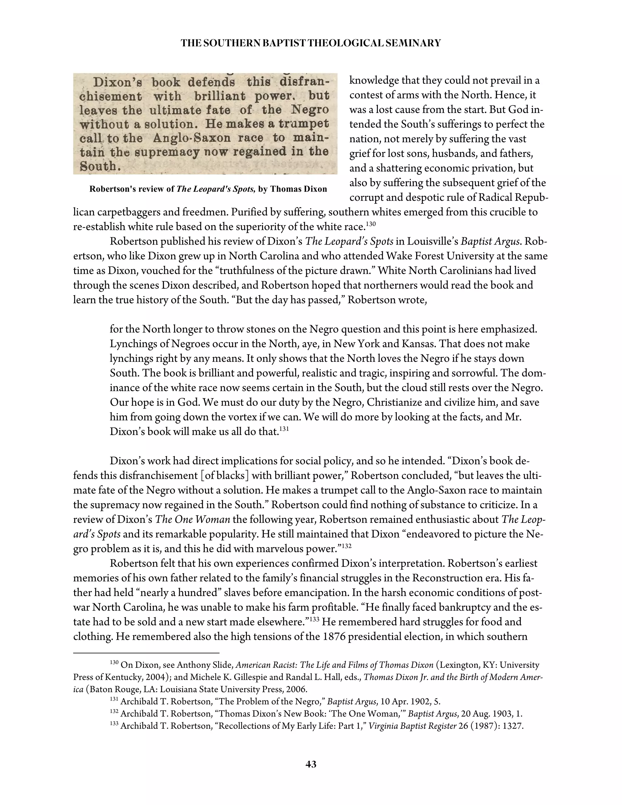 Racism and the Legacy of Slavery Report | PDF