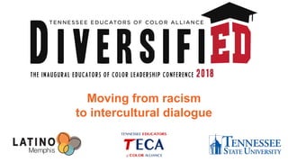 Moving from racism to intercultural dialogue | PDF