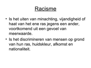 Racisme | PPT