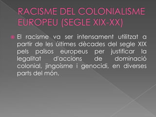 Racisme | PPT