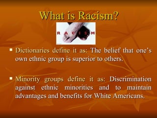 Racism In America Today | PPT