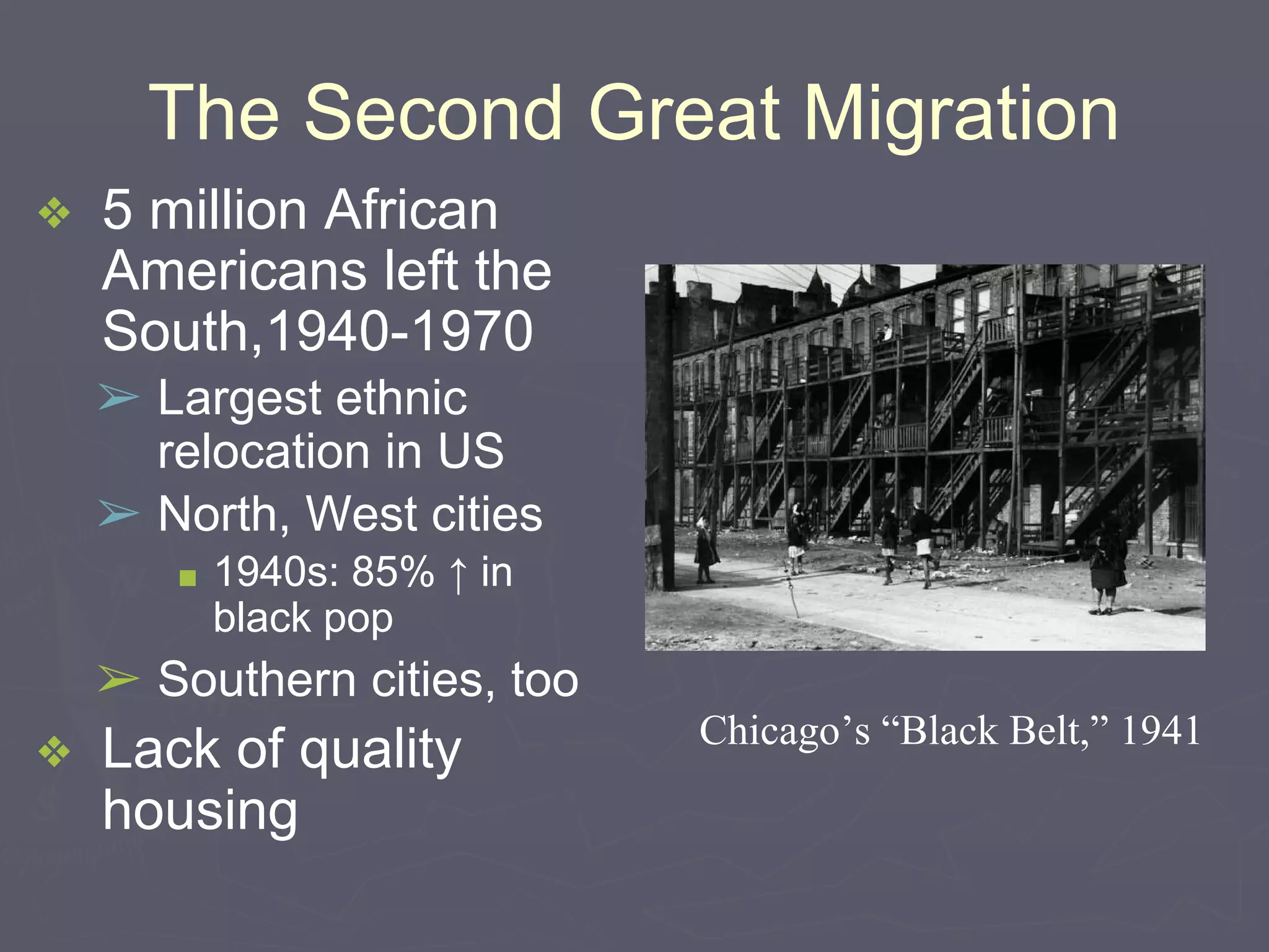 Racial Segregation in Urban America, post-WWII America | PDF | Debated ...