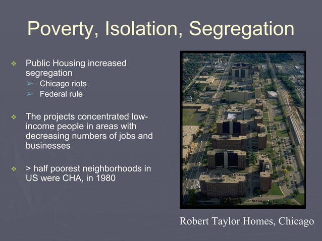 Racial Segregation in Urban America, post-WWII America | PPT