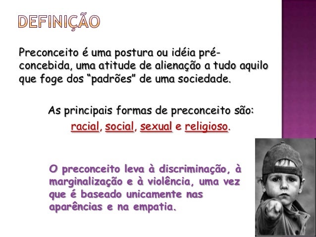 Preconceito O Que E De Onde Vem E Suas Diferentes Formas Arquiteta Images