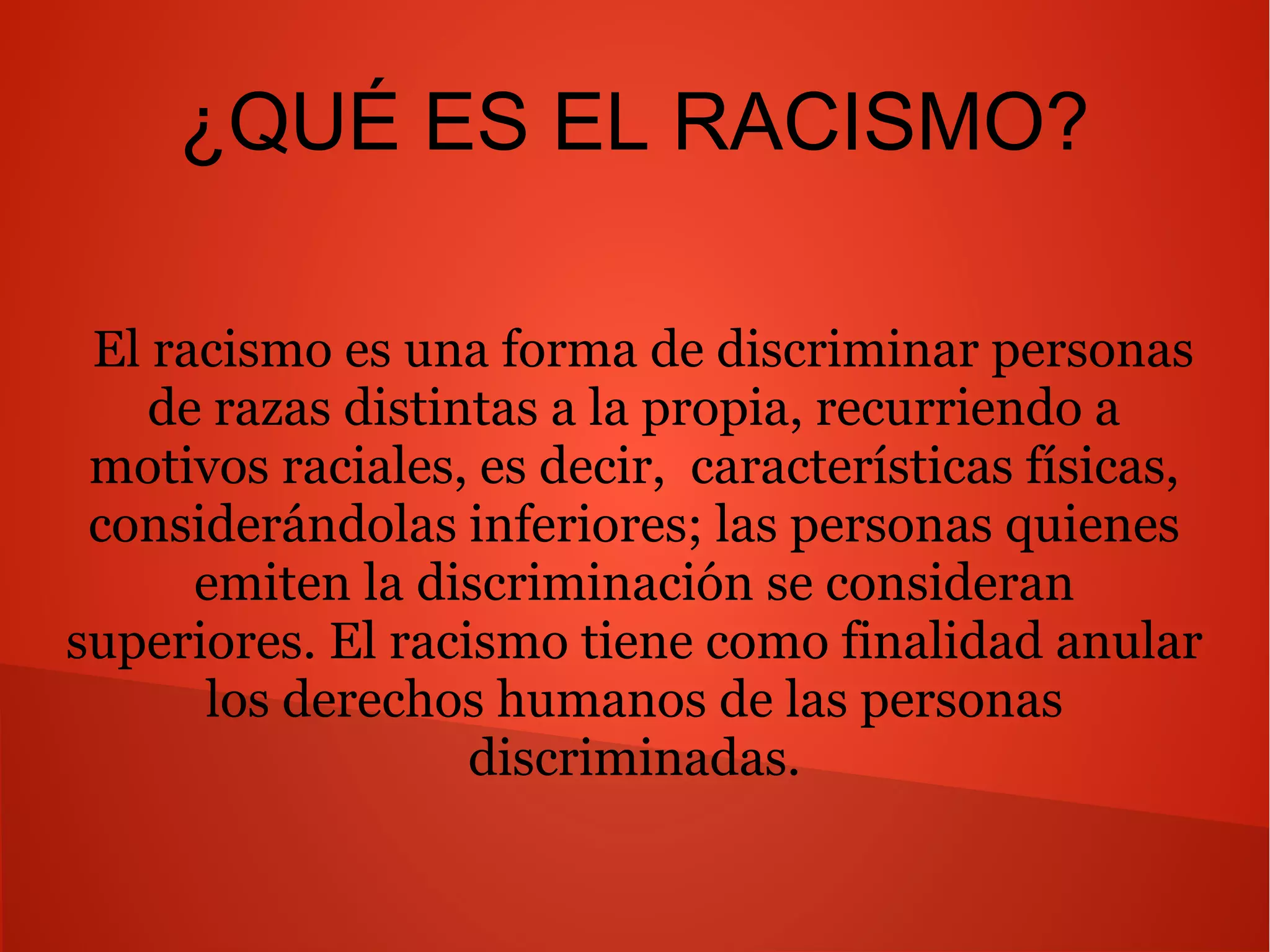 Racismo