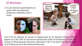 El Racismo | PPTX