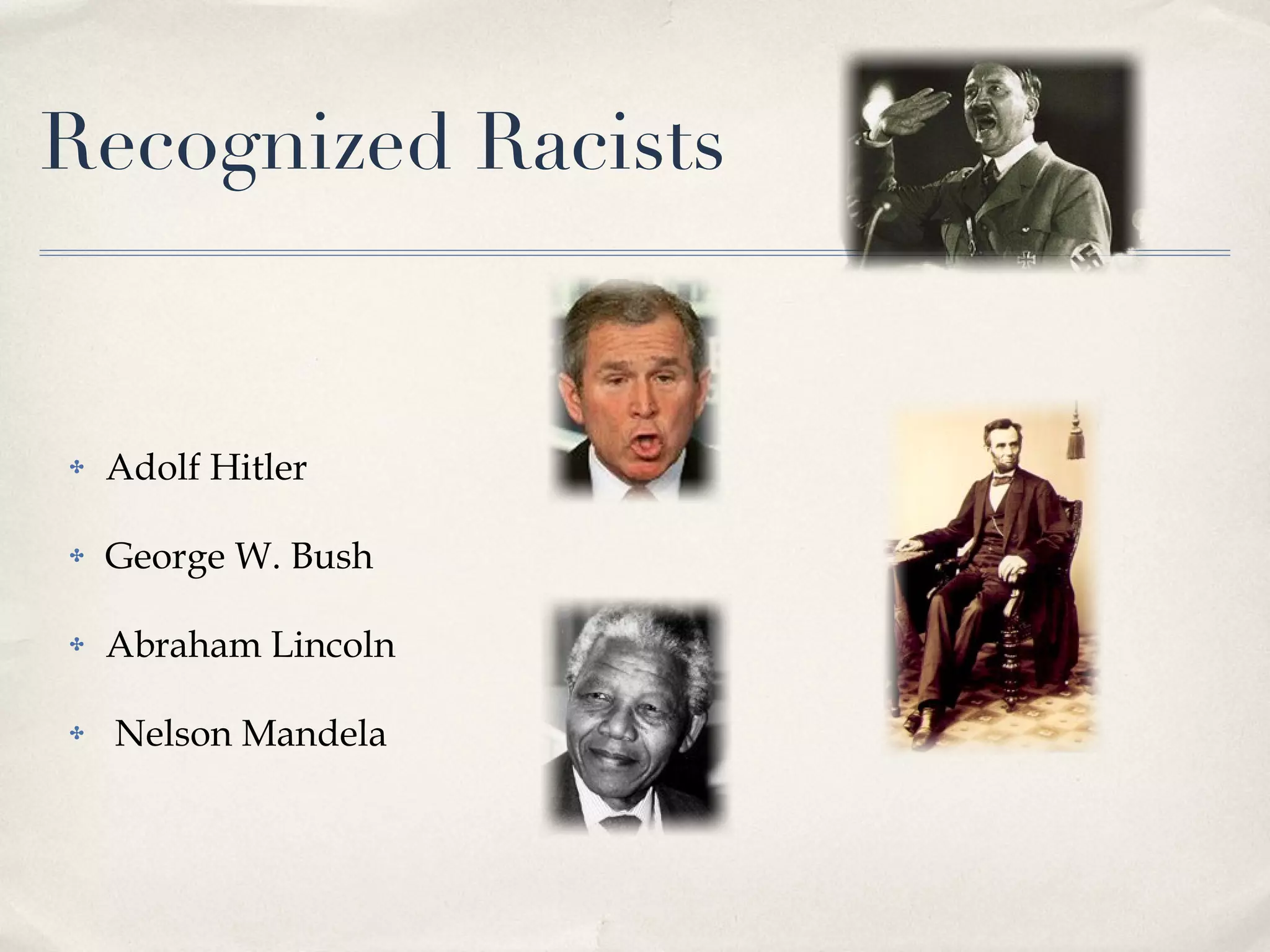 Racism Presentation | PPT
