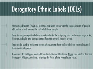 Racism Slideshow A3 2 | PDF