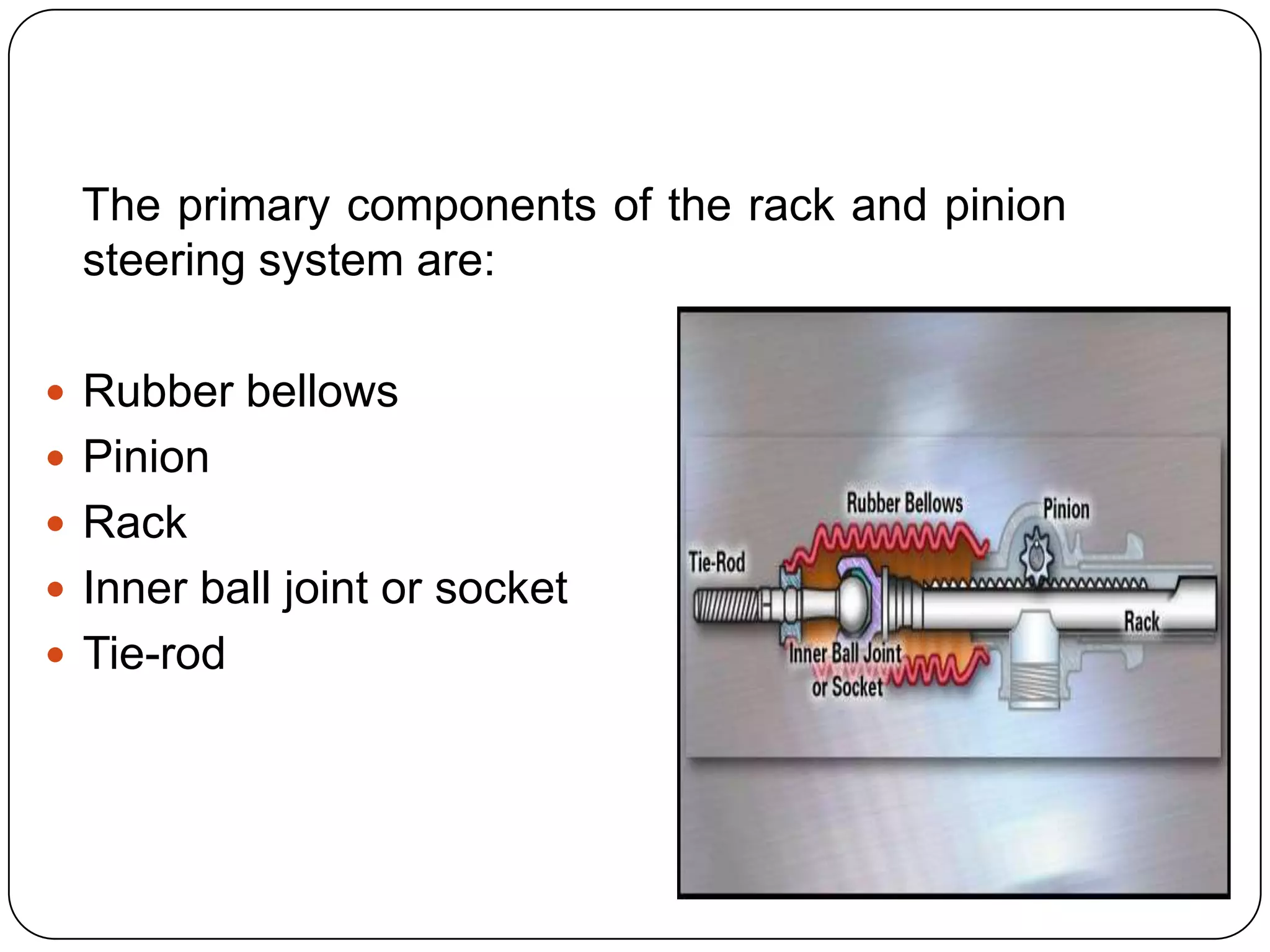 Rack and pinion | PPTX