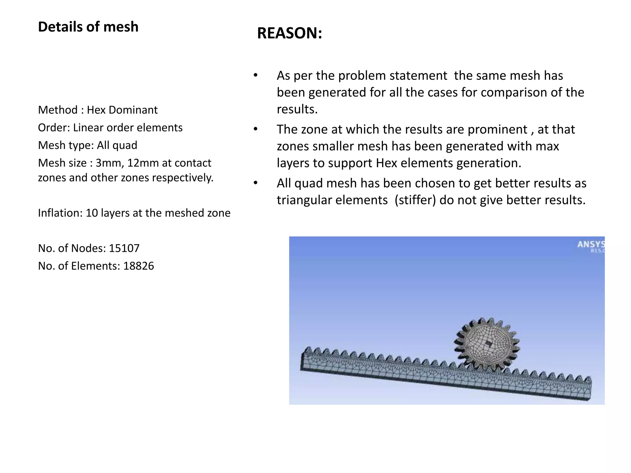 Rack and pinion analysis | PPTX