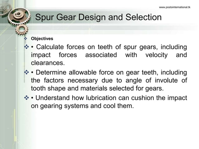 Rack and pinion gear design project. | PPTX | Sports Equipment | Sports