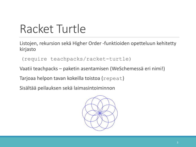 Racket Turtle | PPT