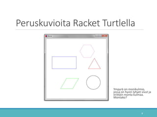 Racket Turtle | PPT