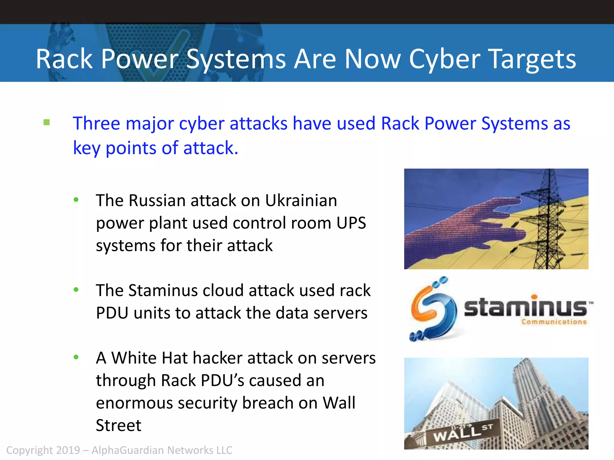 RackGuardian from AlphaGuardian Networks | PPT