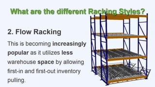 Pallet Racking Styles & Systems - TranPak | PPT