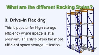 Pallet Racking Styles & Systems - TranPak | PPT