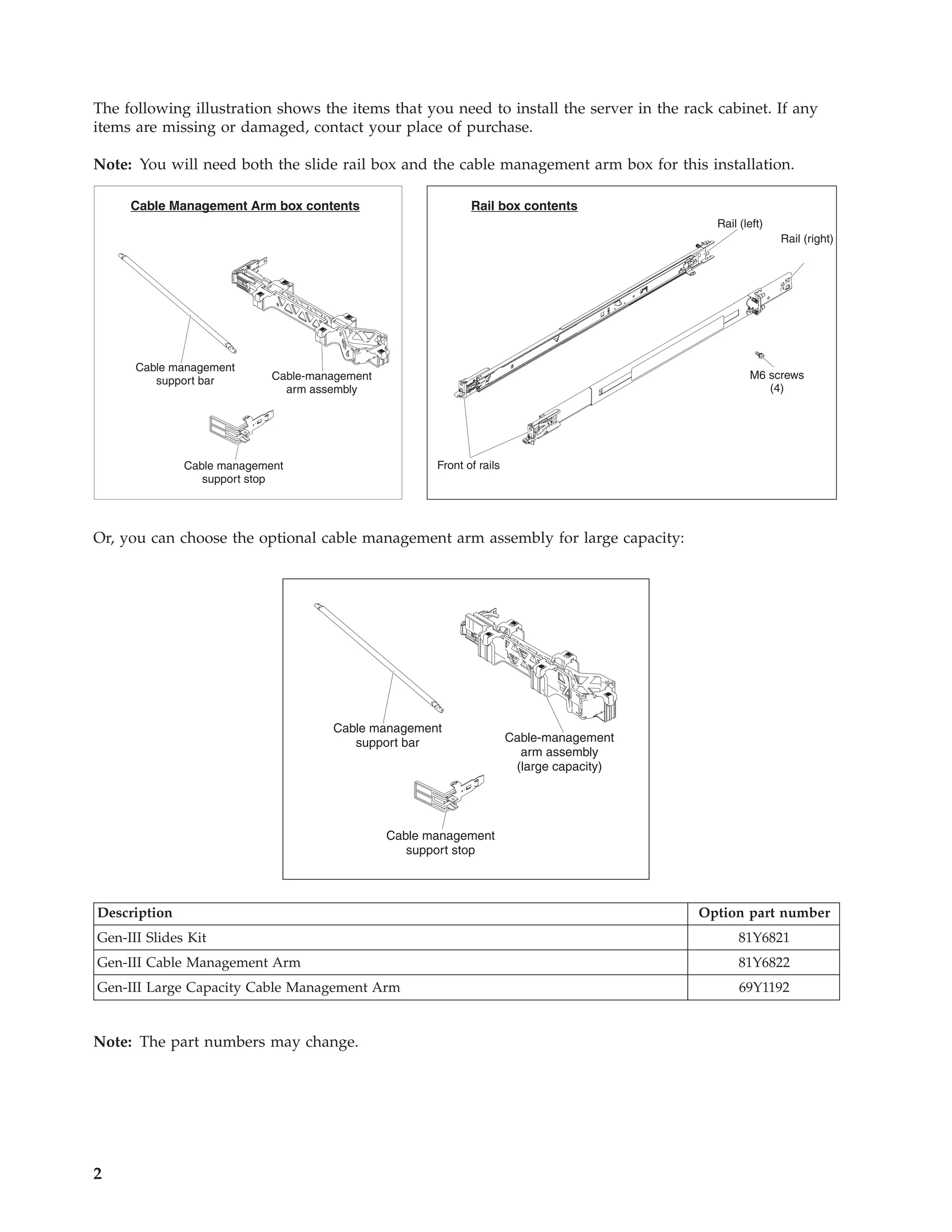 Rack install x3650 m4 | PDF