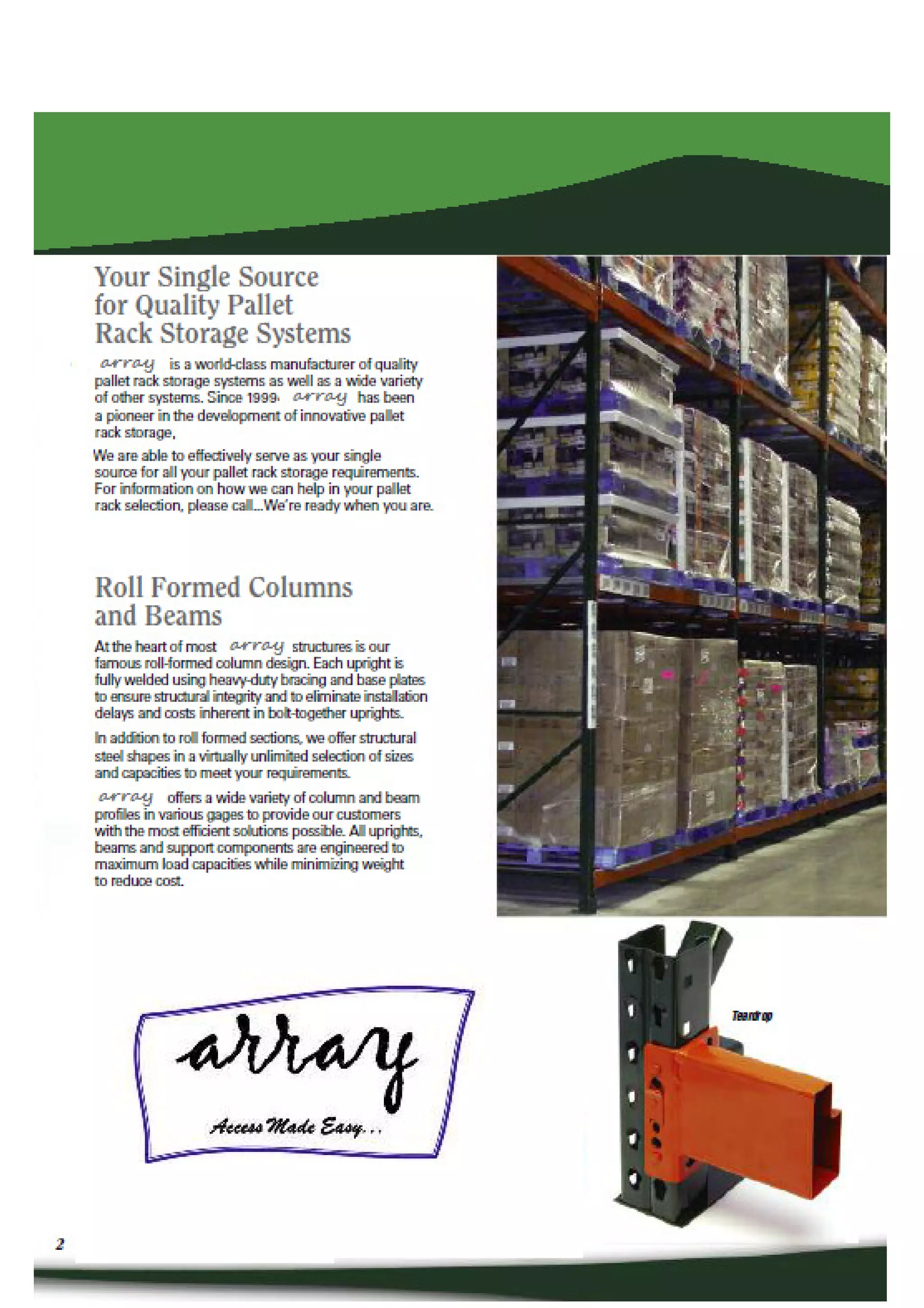 Warehouse Rack leaflet | PDF