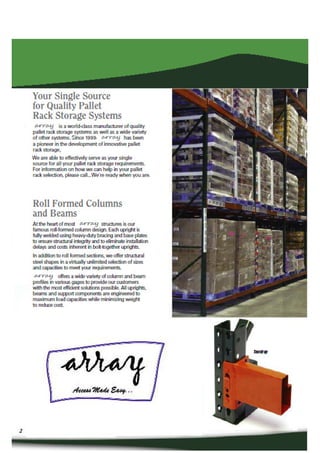 Warehouse Rack leaflet | PDF | Logistics | Business