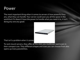 Rackmountservers from-bsi | PPTX