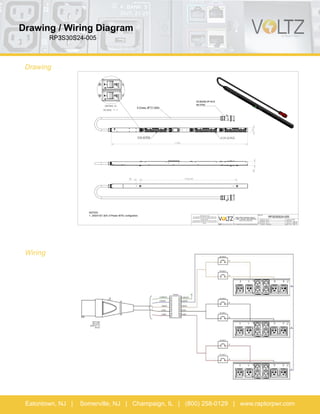 VOLTZ rPDU Brochure - Voltz Rack PDU - Data Rack PDU | PDF