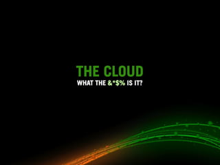 Rackspace/Mosso CloudCamp Austin Slides | PPT | Cloud Computing | Internet