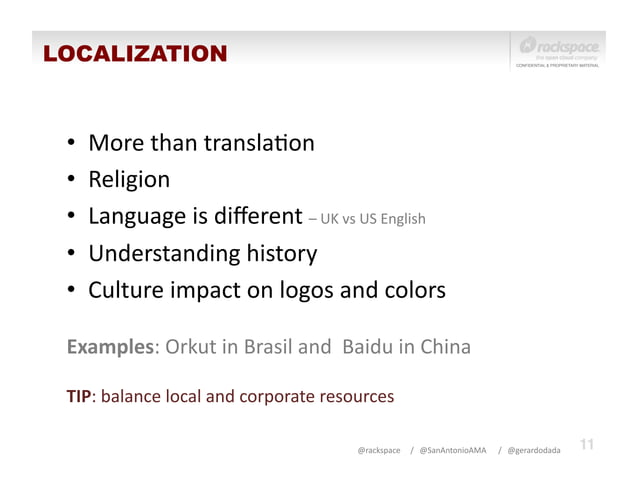 Rackspace-Marketing & Strategy for International Expansion | PPT