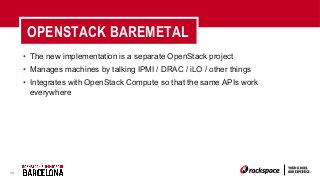 Big Data and OpenStack, a Love Story: Michael Still, Rackspace | PDF