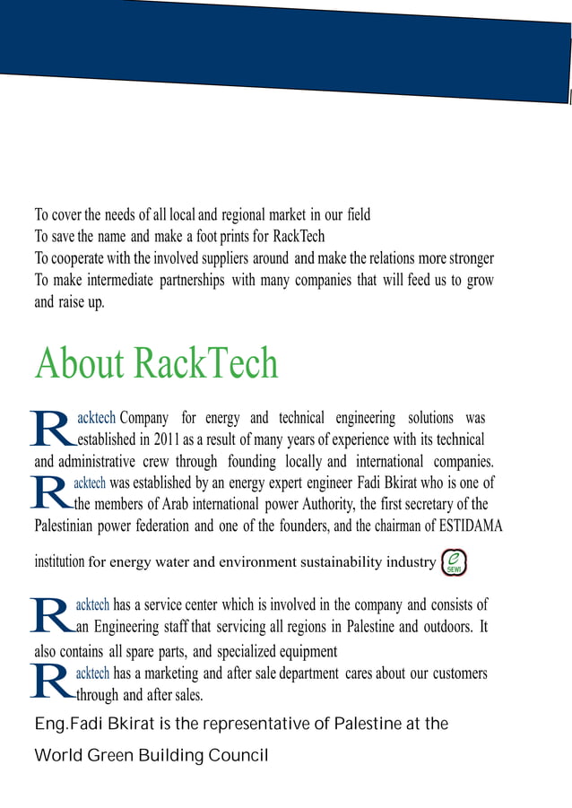 Rack tech profile | PDF