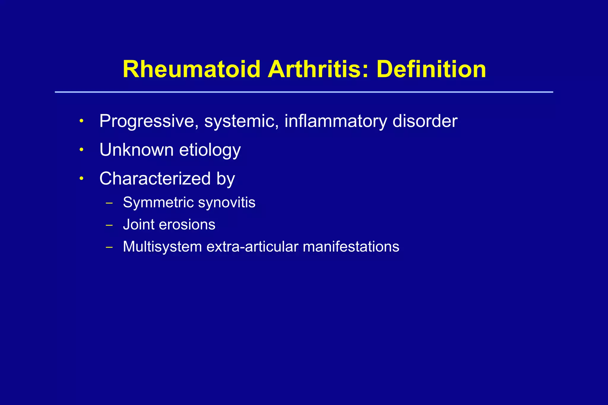 rheumatoid arthritis | PPT