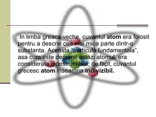 Racolta Georgiana Atomul3 | PPT