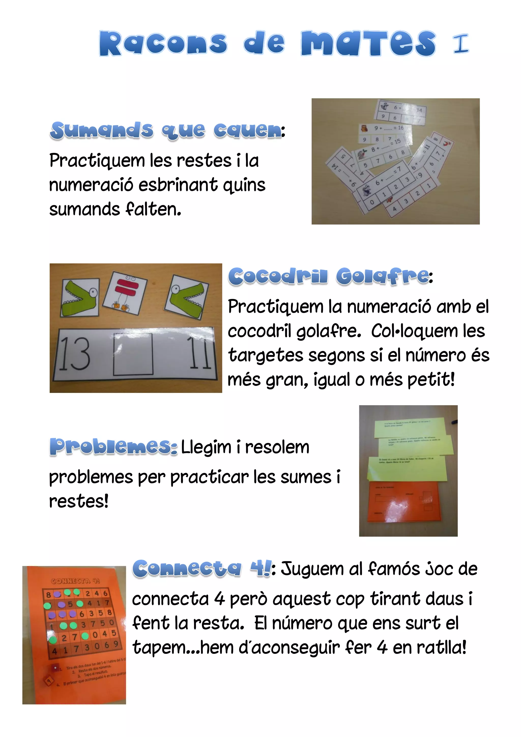Racons de mates i | PDF
