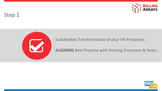 The Trusted HR Transformation Partner - Rolling Arrays | PPT