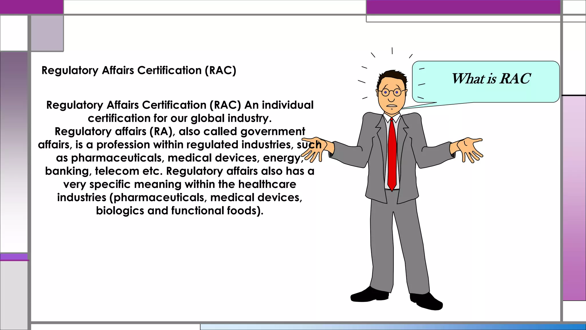 10 Facts to pass the RAC (Regulatory Affairs Certification) | PDF