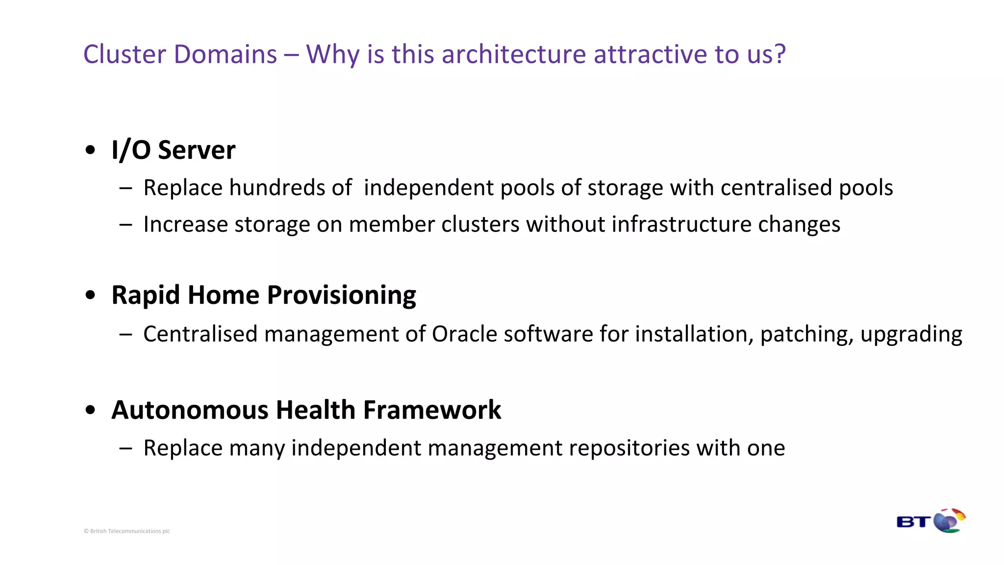 Oracle RAC - Roadmap for New Features | PDF | Databases | Computer Software and Applications