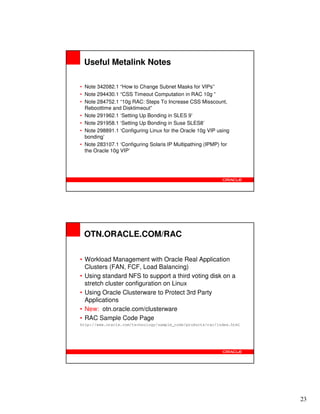 Racsig rac internals | PDF | Operating Systems | Computer Software and Applications