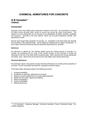 Recent Advances in Concrete Technology | PDF