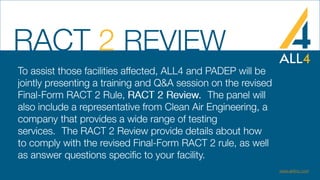 RACT 2 Review - ALL4 | PPT