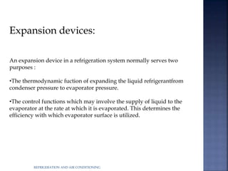 types of expansion devices in rac | PPTX