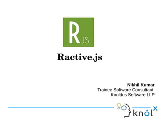 Ractive js | ODP