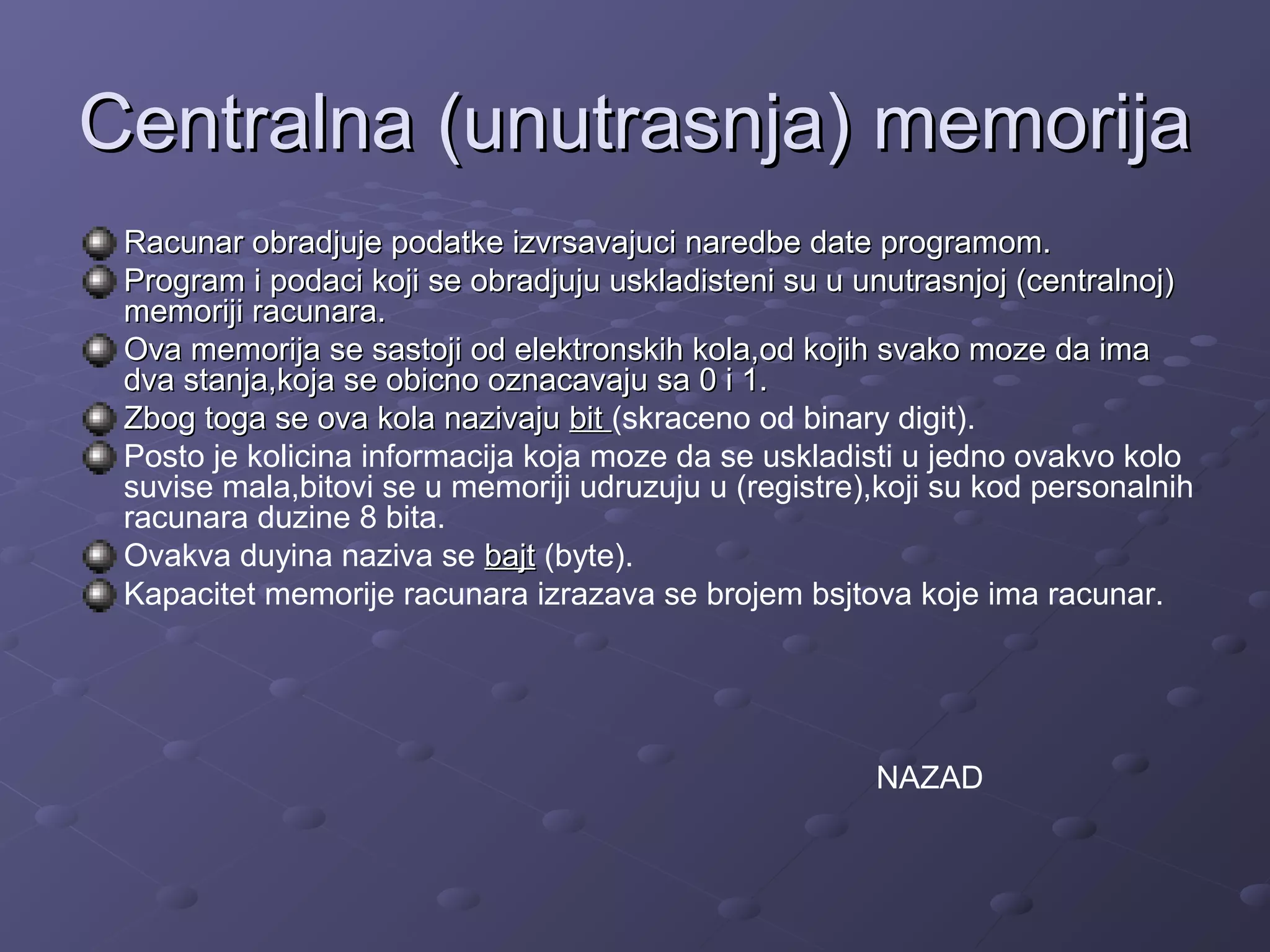 Racunarski hardver | PPT