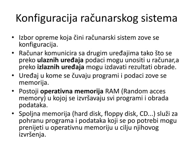 Racunarski sistem logicke operacije | PPT
