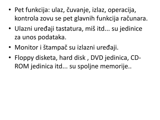 Racunarski sistem logicke operacije | PPT