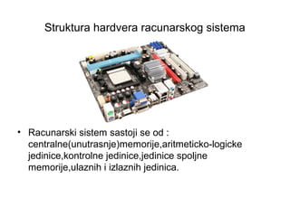 Racunarski sistemi | PPT