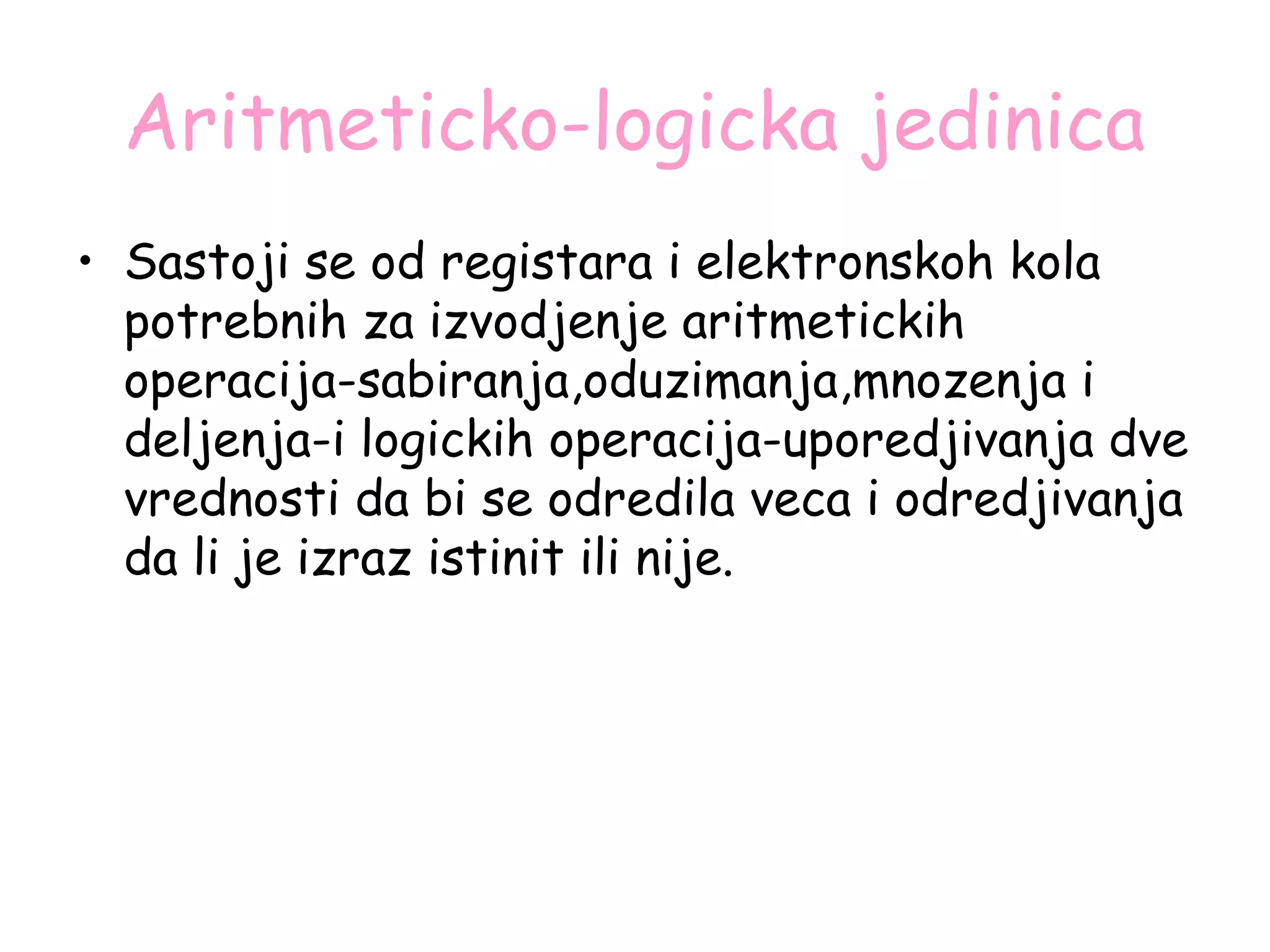 Racunarski sistemi.ppt 98 | PPT